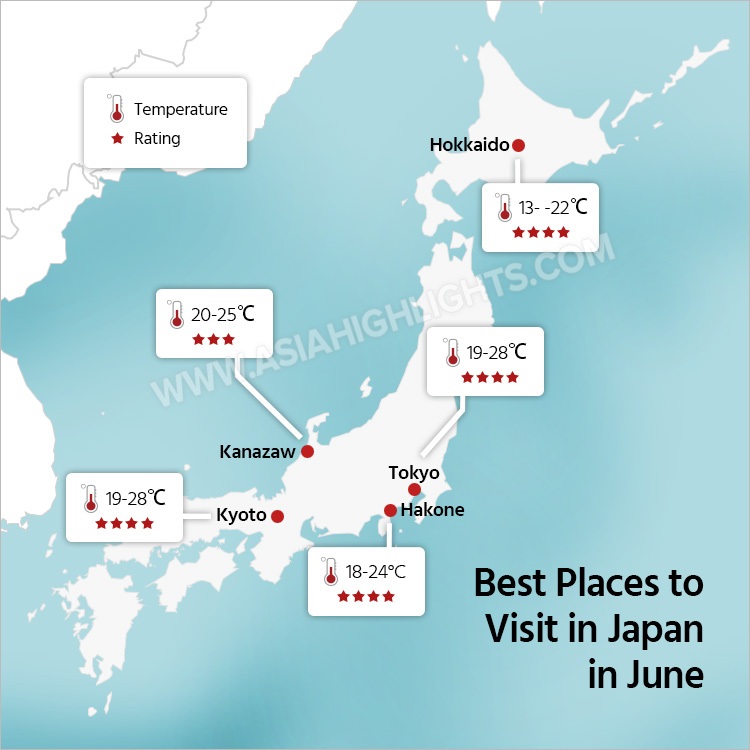 Japan Weather in June 2025 - Plan Your Trip Around the Coolest Month