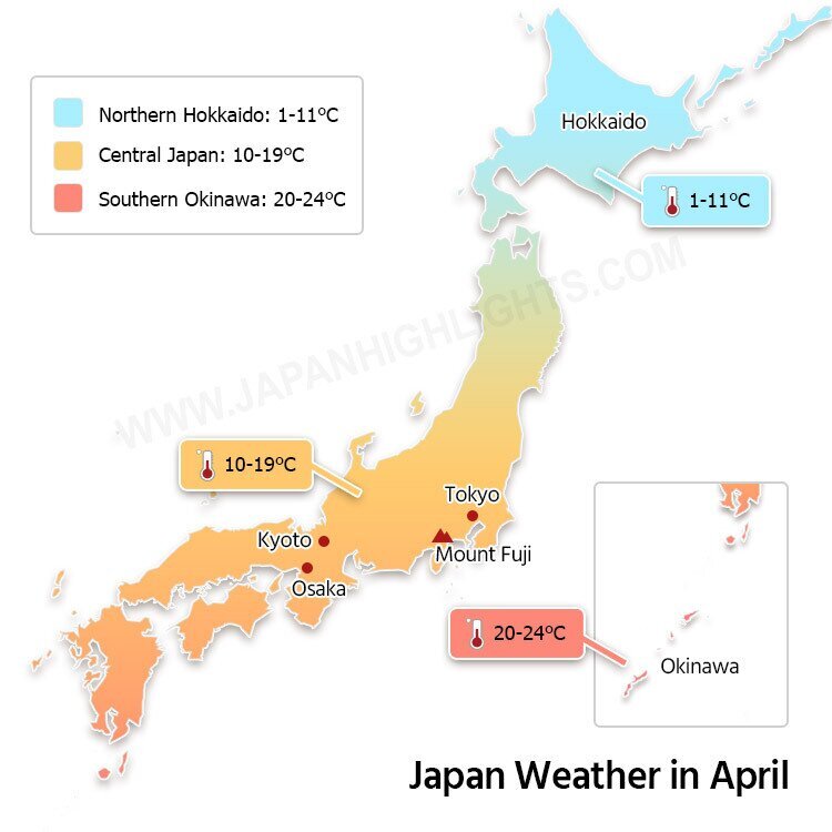 Japan Weather in April 2026: Cherry Blossom Peak & Travel Tips