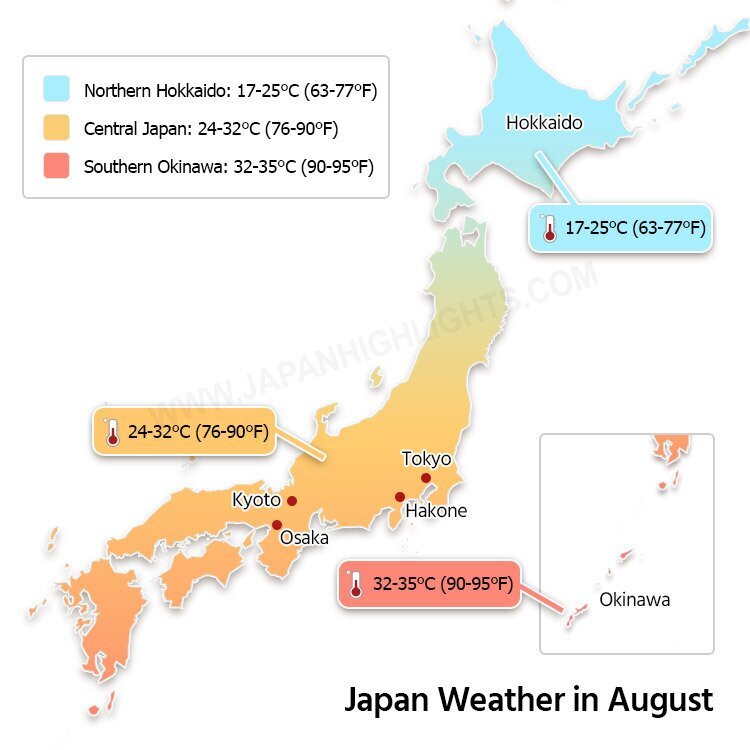 Japan Weather in August 2026: Travel Tips for the Hottest Month
