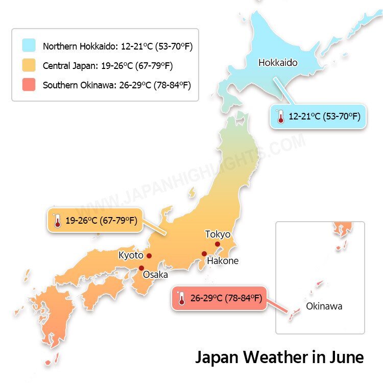 Japan Weather in June 2026: How to Enjoy Japan during the Rainy Month