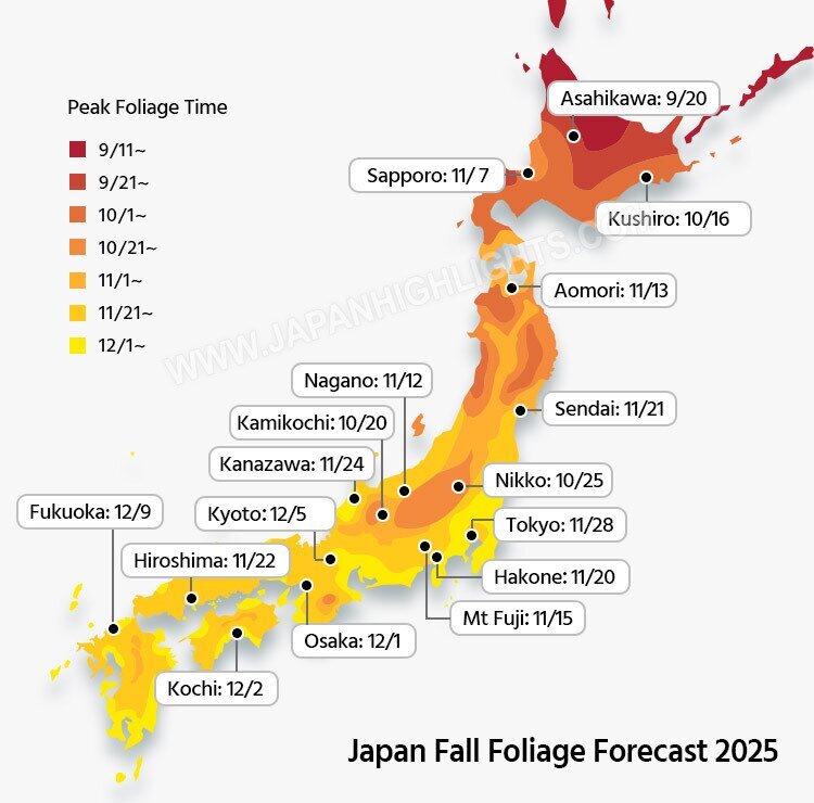 Japan Fall Foliage 2025: How to Plan the Perfect Autumn Trip