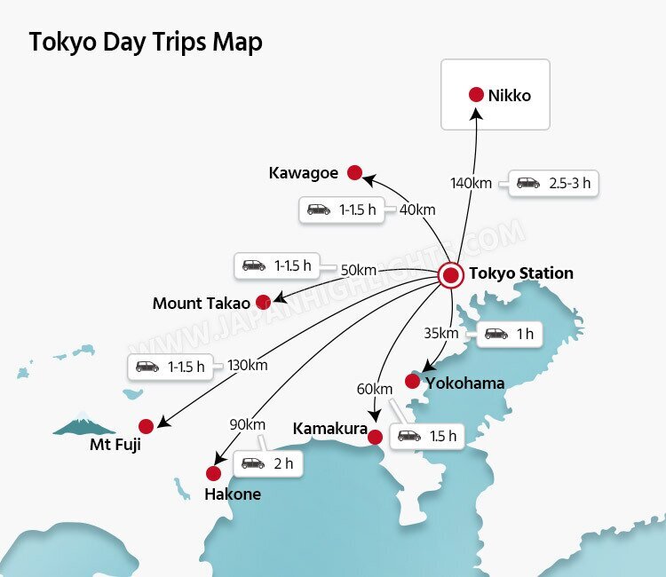 Tokyo Tourist Map: Plan Your Trip with Attractions and Neighborhoods