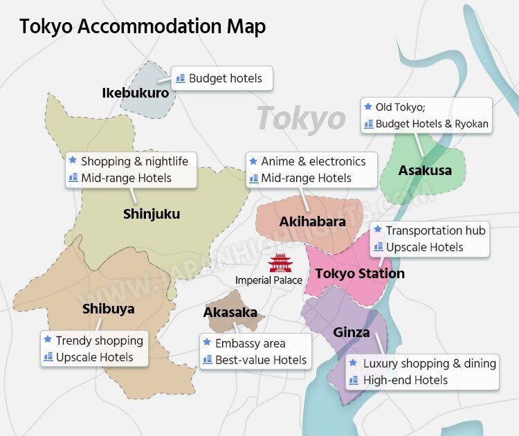 Tokyo Tourist Map: Plan Your Trip with Attractions and Neighborhoods